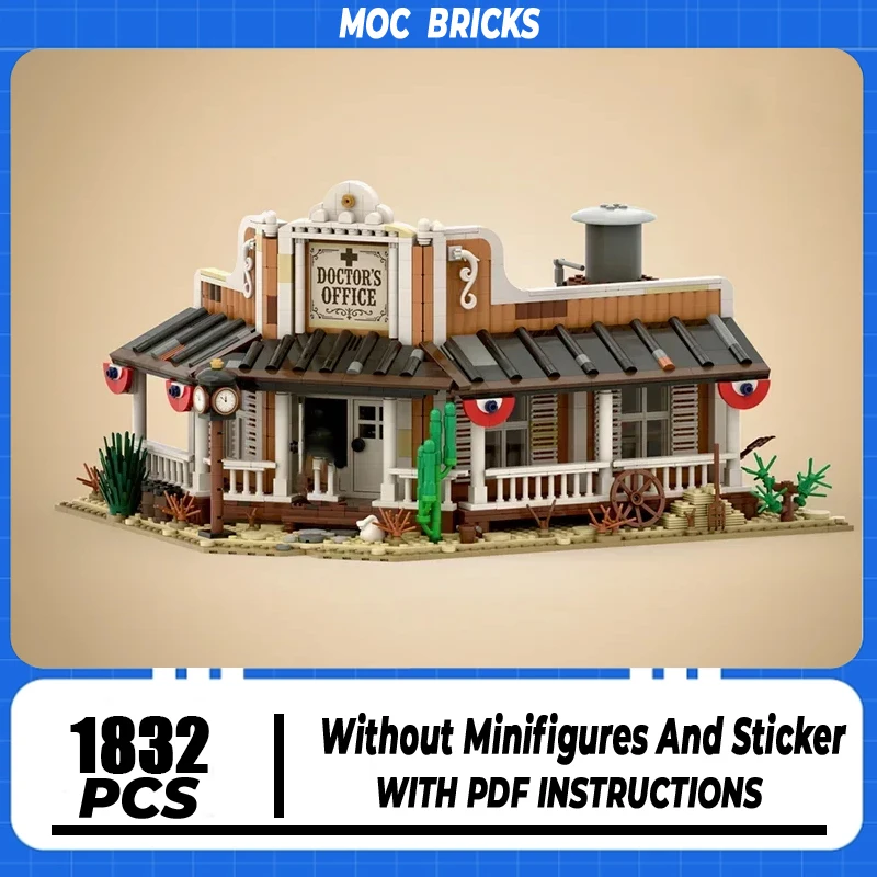 Moc Building Bricks Doctor's Office - Wild West Model Technology ...