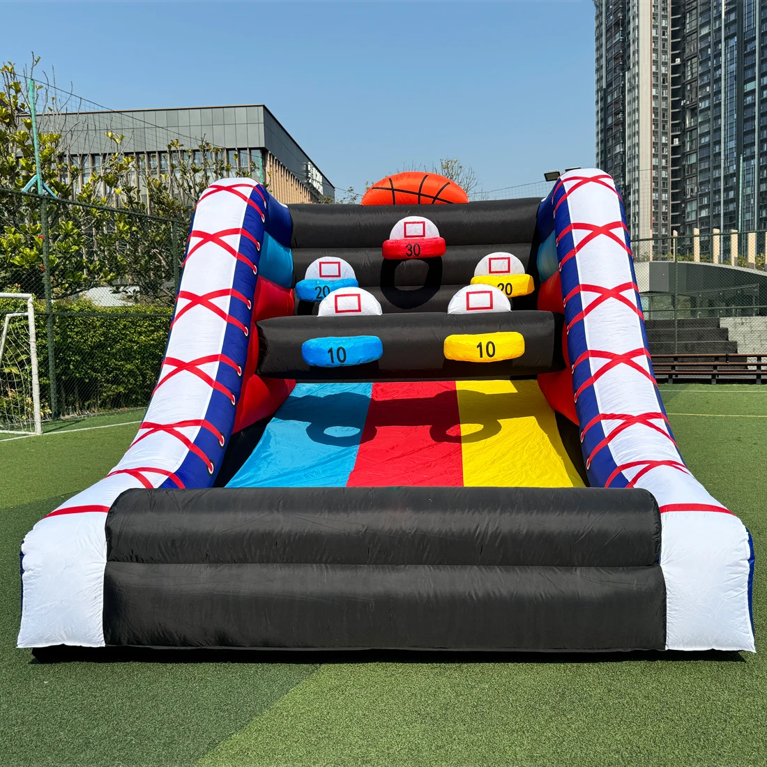 Inflatable Basketball Hoop Shot Inflatable Party Basketball Game | 10 ...