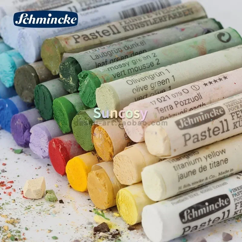 Schmincke Soft Pastel Sticks Set,10 15 30 60 120 Colors ,Landscape ...