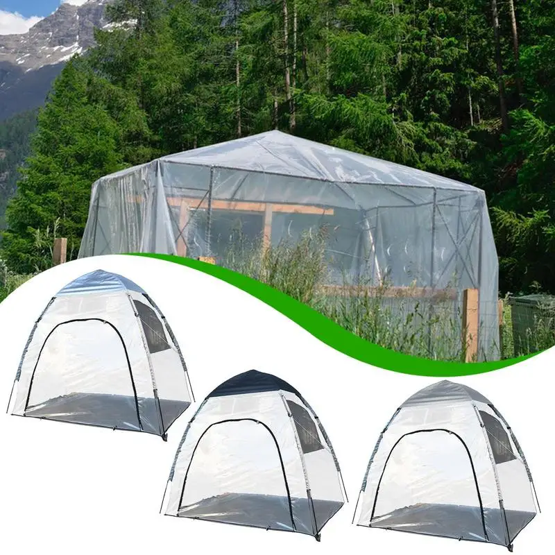 Outdoor-Exquisite-Camping-Transparent-PVC-Tent-Transparent-Tent-Warm ...