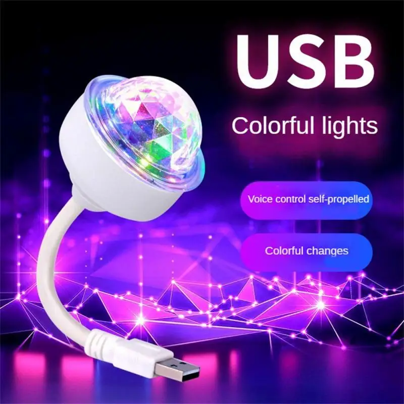 Car-USB-Ball-Lights-Dj-Lighting-Sound-Party-Lights-Auto-RGB-Multi-Color ...