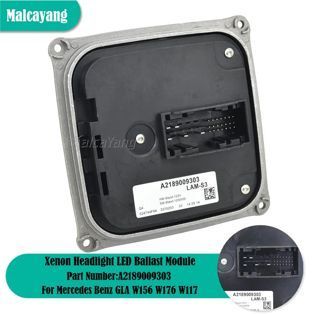 NEW-LED-Headlight-Ballast-Module-Control-Unit-For-2014-2016-Mercedes ...