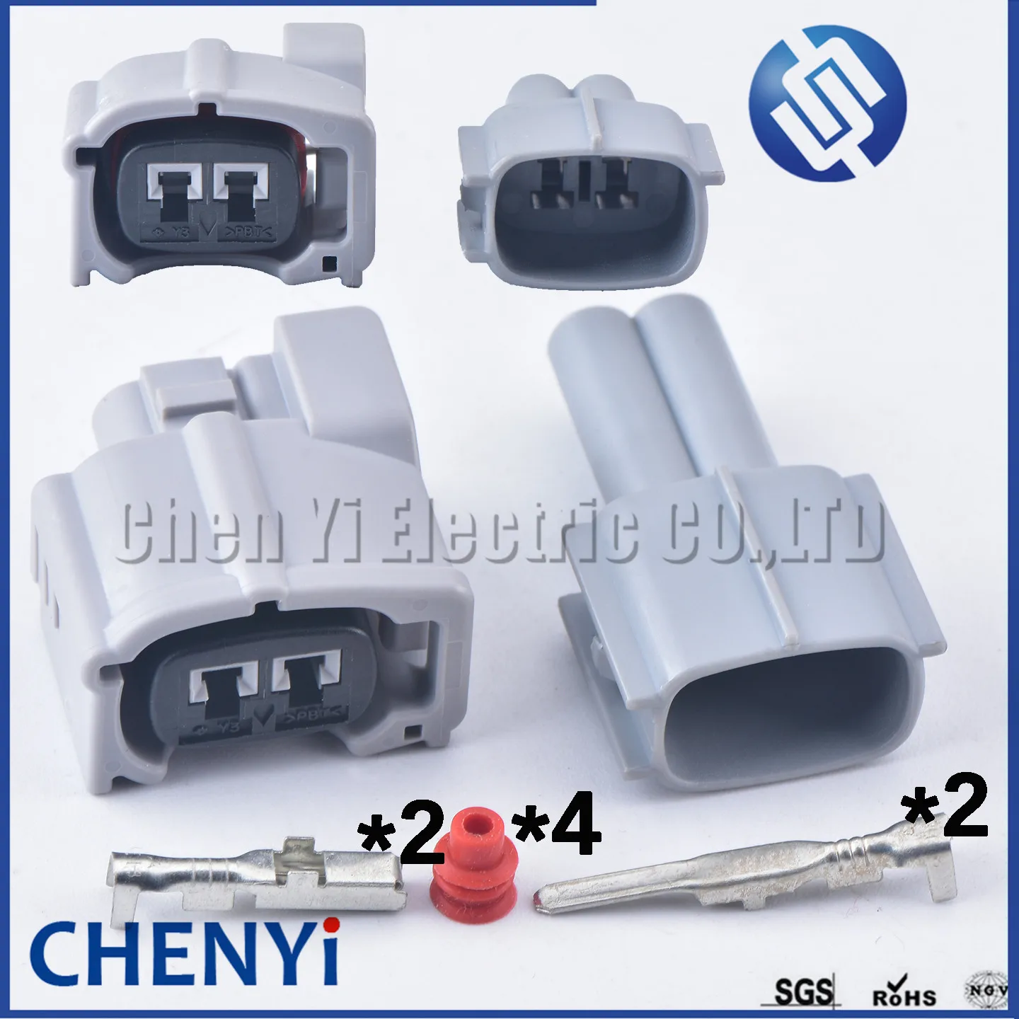 Sumitomo-2-Pin-Auto-Engine-nozzle-connector-Fuel-Injector-plug-6189 ...