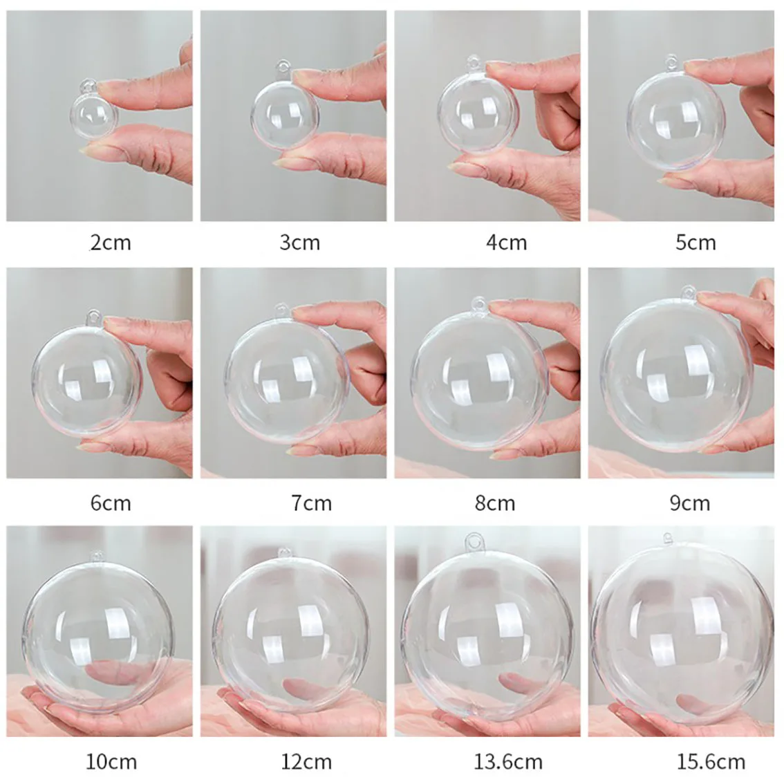 Clear-Plastic-Hollow-Ball-Diameter-10-200mm-Transparent-Ball-for-DIY ...