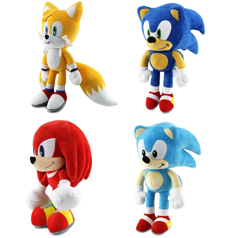 Sonic Plush Toy 28cm Amy Rose Knuckles Tails Plush Doll Cute Soft ...