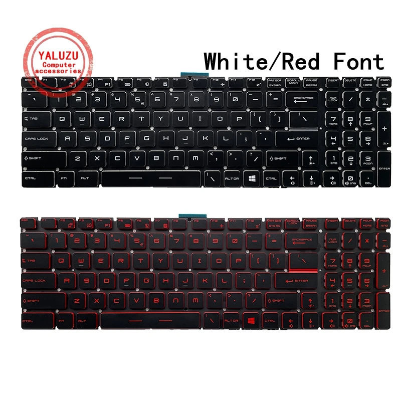US-Laptop-Keyboard-For-MSI-GP62-M-GP63-GP65-GP72-MVR-GP73-GP75-GL60 ...