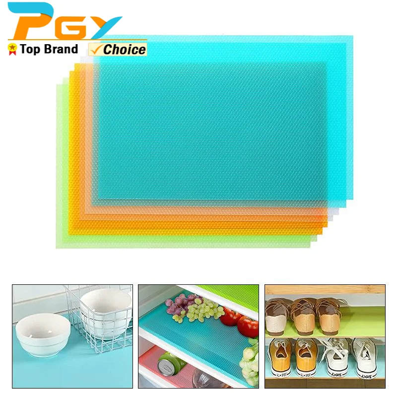 3pcs-Refrigerator-Waterproof-Mats-Non-Slip-Can-Be-Cut-Fridge-Shelf ...