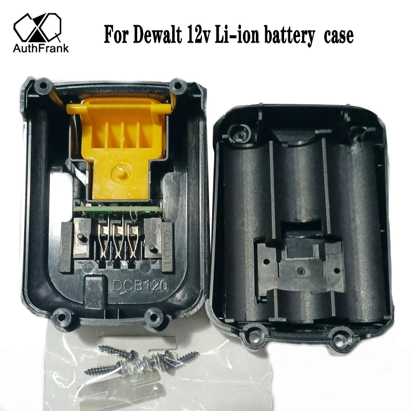 12V-Battery-Li-ion-Plastic-Case-Rechargeable-Battery-Case-for-Dewalt ...