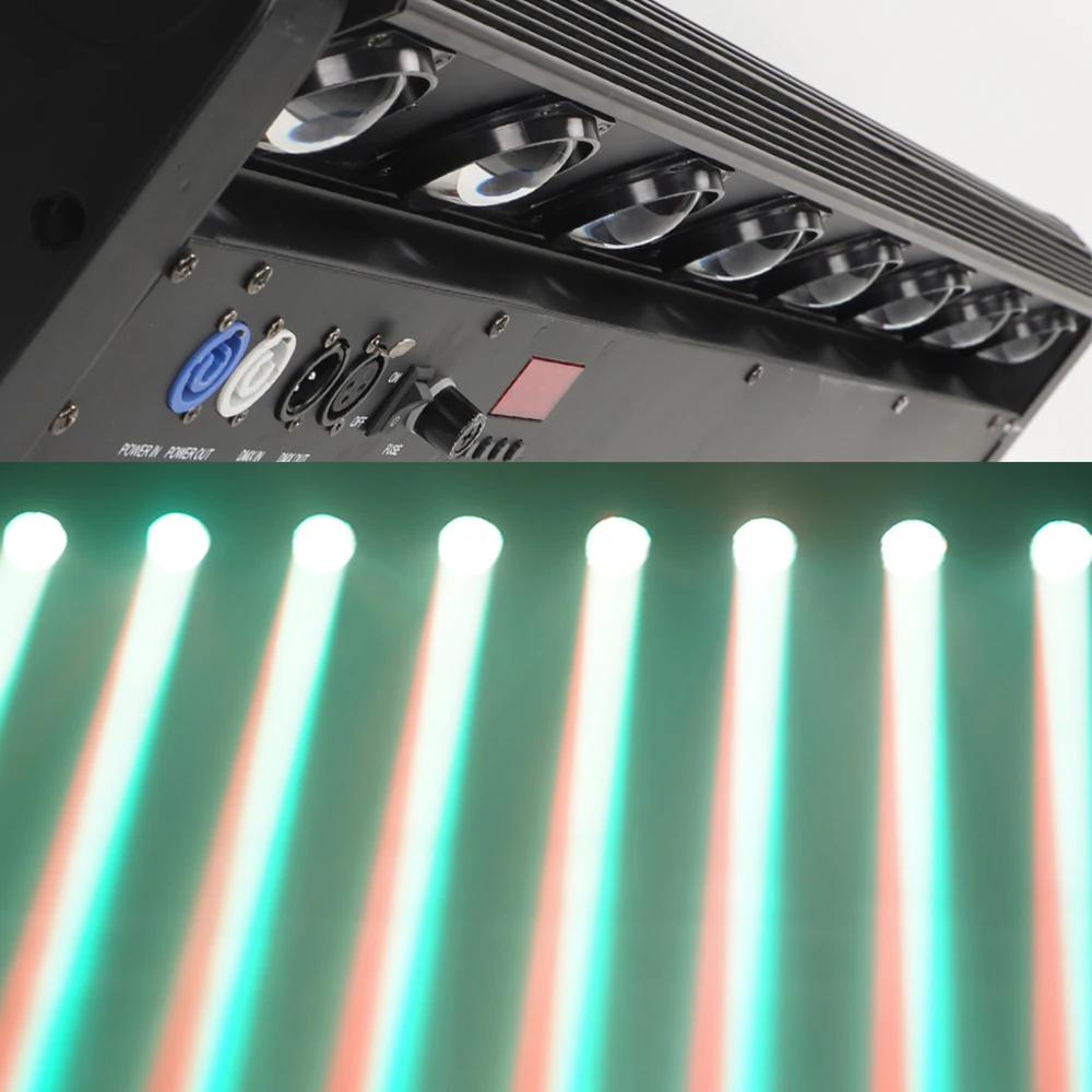 Flight Case Led Bar Beam 8x12w Rgbw 4in1 Moving Head Light Pixel Bar ...