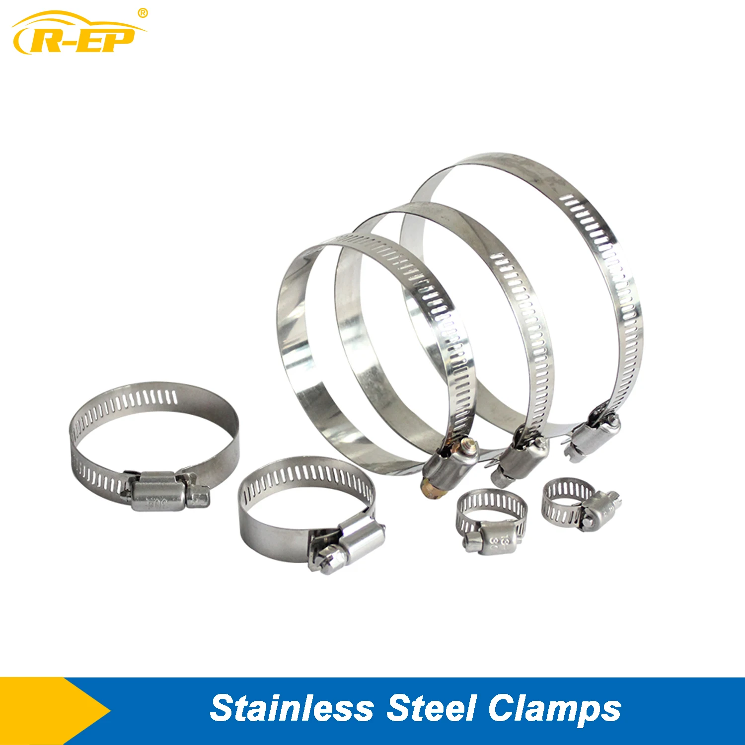 1PCS 201 Stainless Steel Clamp High Quality Screw Worm Drive for Hose ...