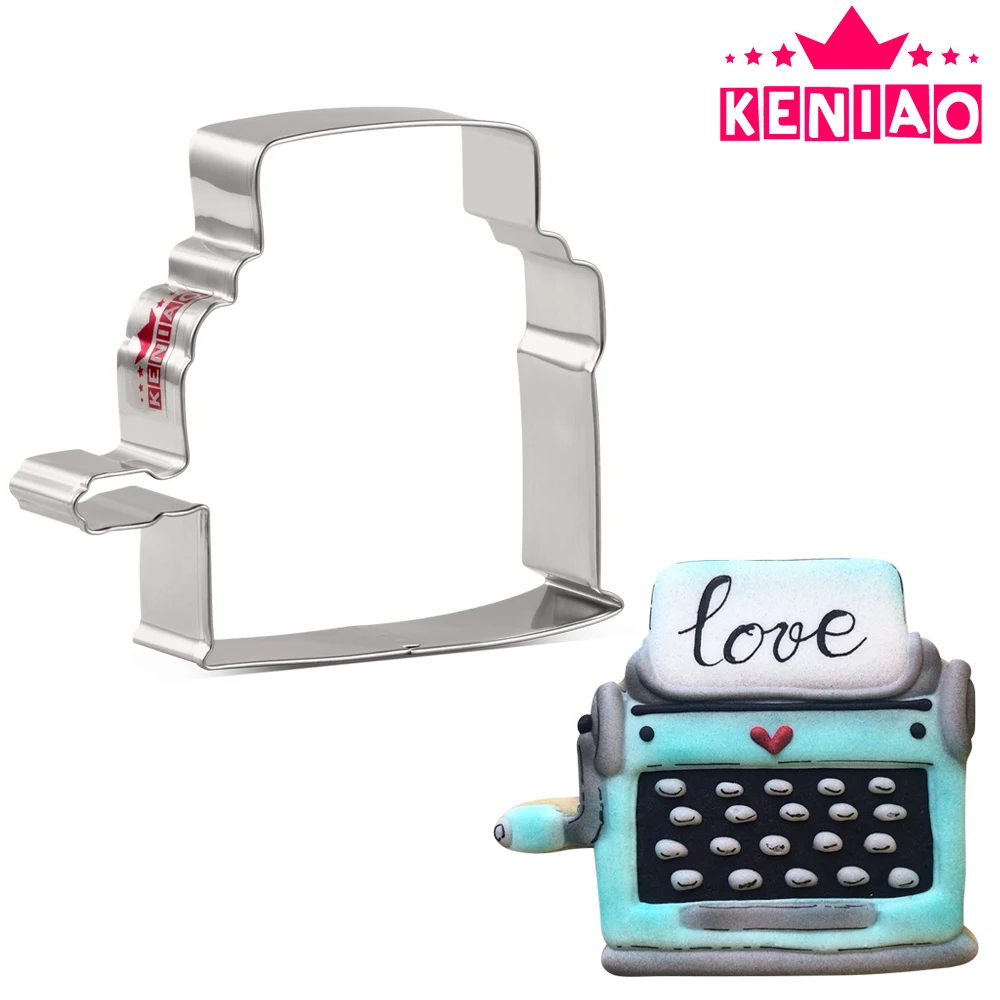 KENIAO-Typewriter-Cookie-Cutter-for-Valentine-s-Day-Wedding-10-3-CM ...
