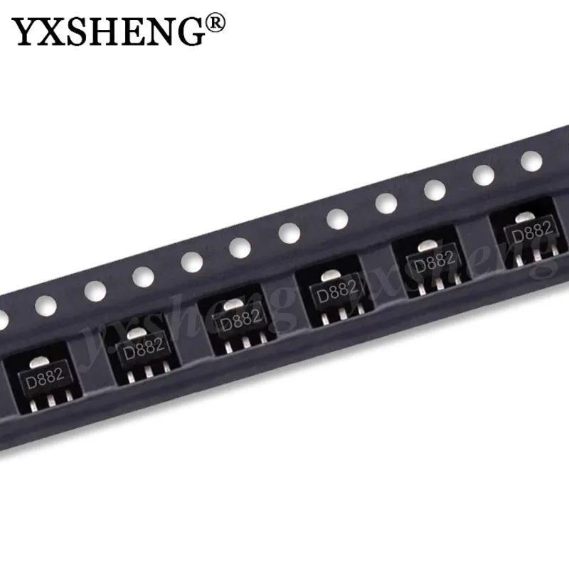 20Pcs B772 D882 10Pairs 2SD882 2SB772 Transistor SOT89 NPN/PNP SOT-89 ...