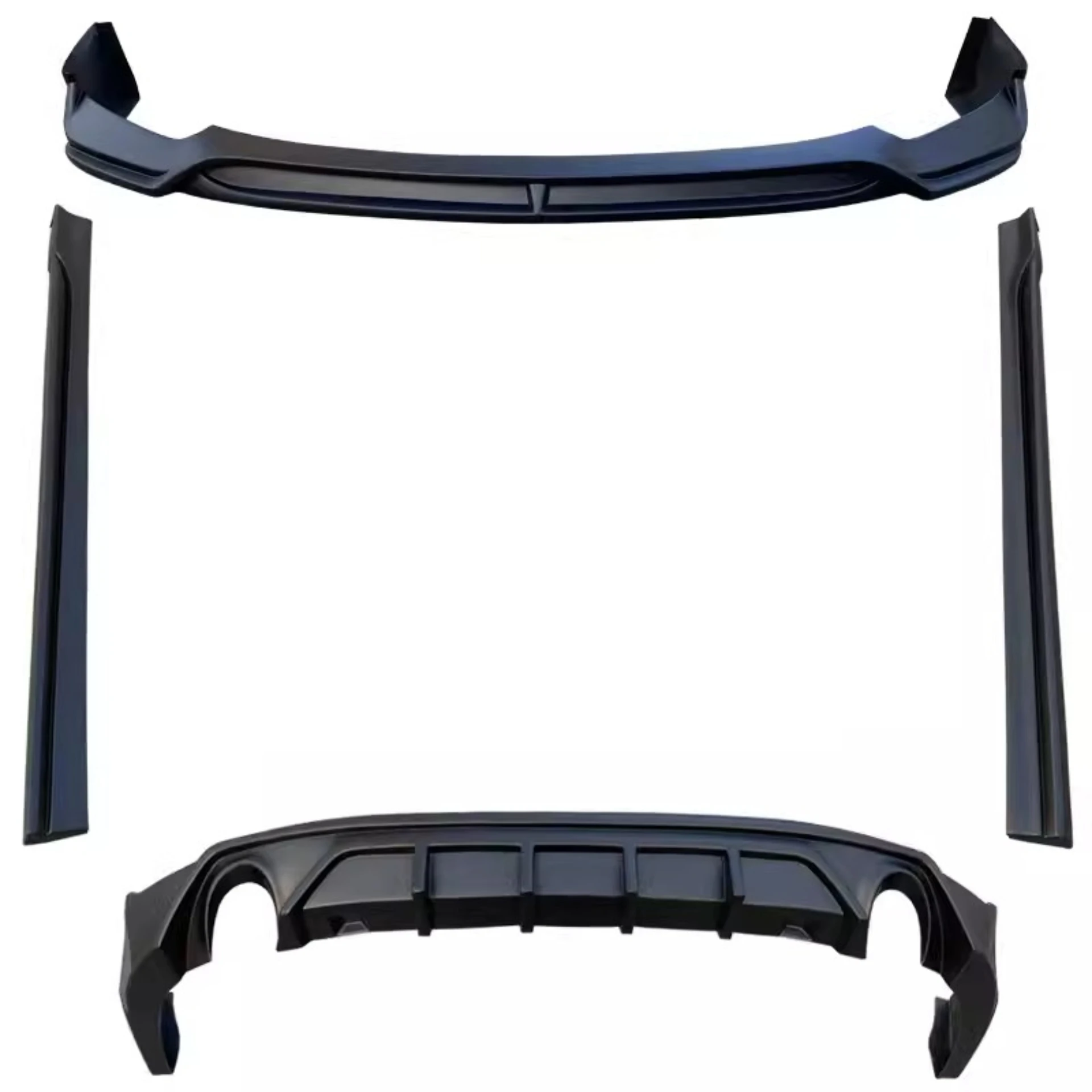 Unpainted-Front-Rear-Lip-Side-Skirt-Tail-Wing-for-Mazda-3-Axela-2020 ...