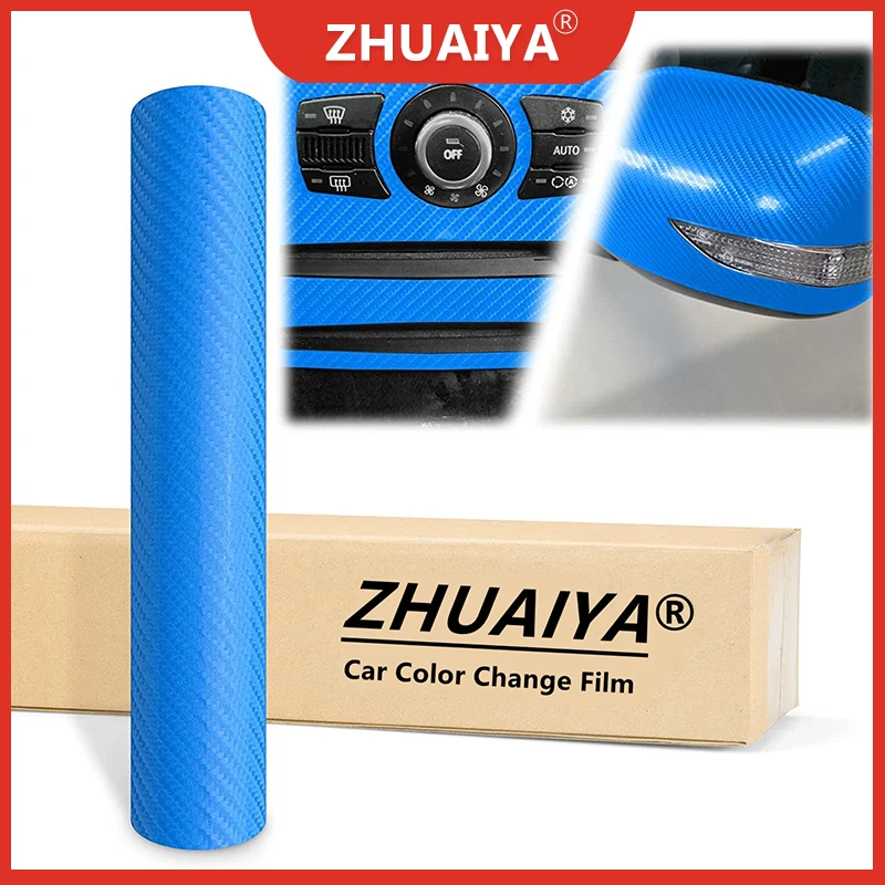 Car-Color-Change-Film-Light-Blue-4D-Carbon-Fiber-Semi-Gloss-Shiny-Vinyl ...