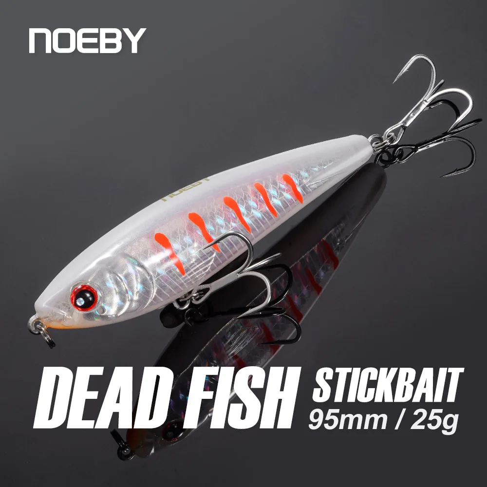 NOEBY-95S-Stickbait-Wobbler-95mm-25g-Sinking-Heavy-Pencil-Fishing-Lure ...