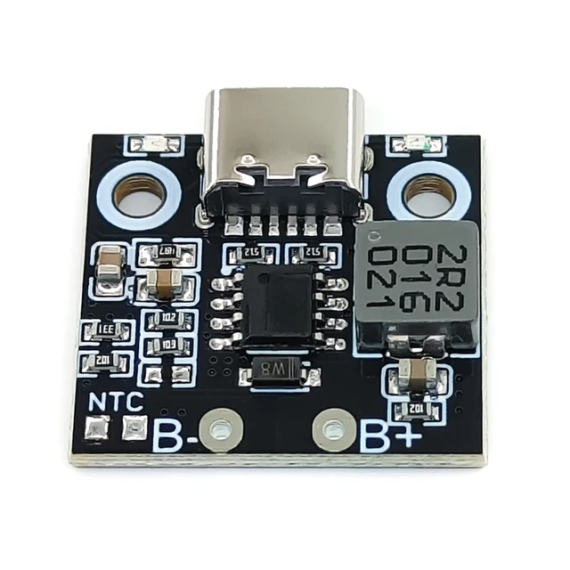 2.8A 3.6A TYPE-C USB 1S Lithium-ion Battery Charging Module with ...