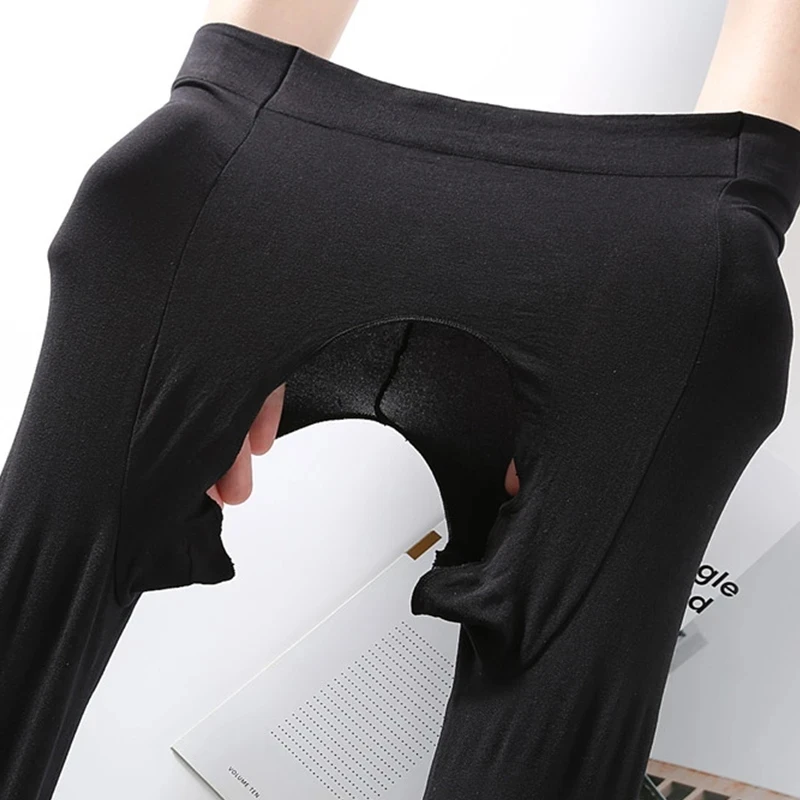 Women's Pantyhose Open Crotch Sexy Spring Autumn Warm Unbreakable Thick ...