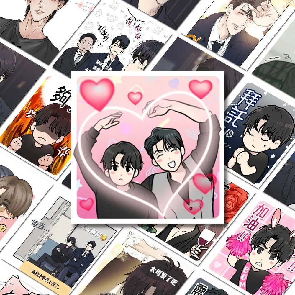 54Pcs-Set-Korean-Manhwa-Payback-Lee-Yoohan-Waterproof-Decorative-Cute ...