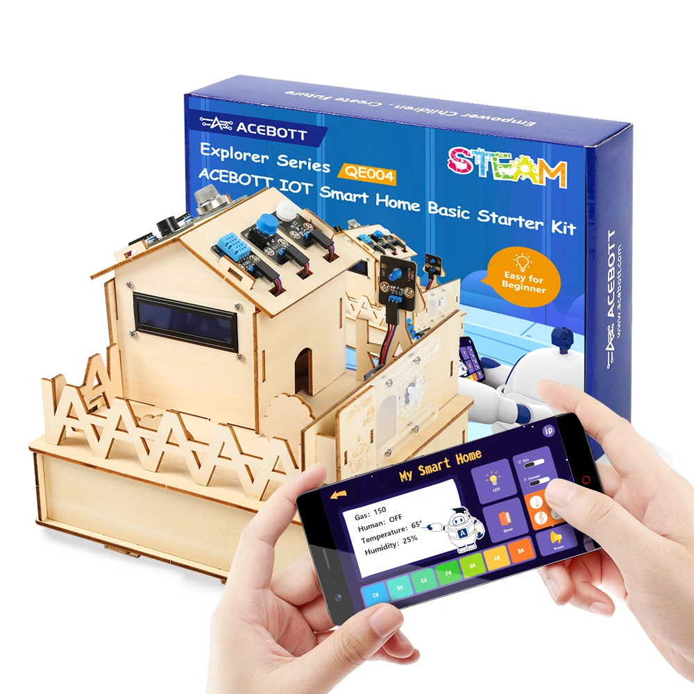 Smart-Home-Starter-Kit-para-Arduino-ACEBOTT-ESP32-Projetos-IOT-Casa-De ...