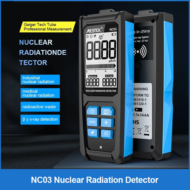 Detector-de-radiaci-n-Nuclear-NC03-contador-Geiger-GM-prueba-de-rayos-X ...