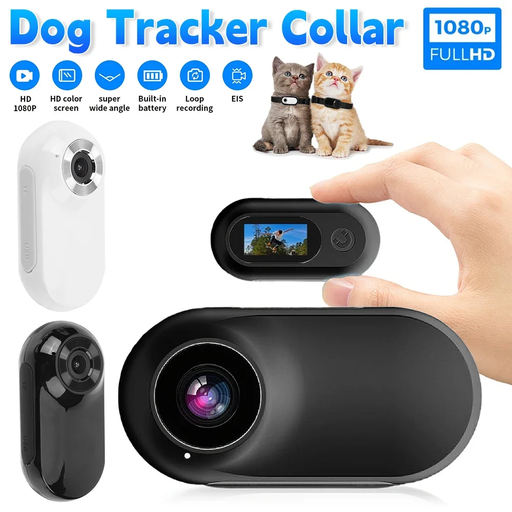 HD-1080P-Wireless-Collar-Camera-No-WiFi-Needed-Dog-Cat-Pet-Camera ...