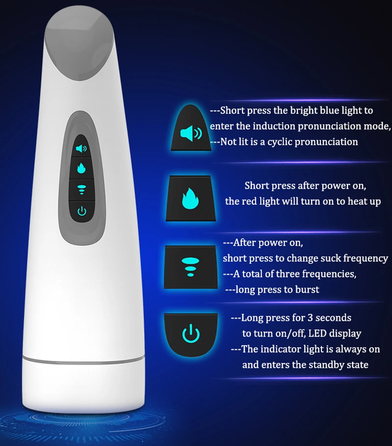 Сексуальные игрушки для мужчин, сильный воздух, Мужской мастурбатор ...