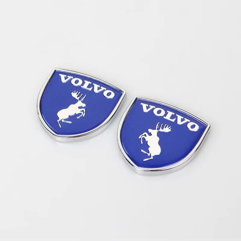 Volvo-North-Star-Car-Logo-Elk-Emblem-Shield-Tail-Badgeor-For-Volvo-XC90 ...