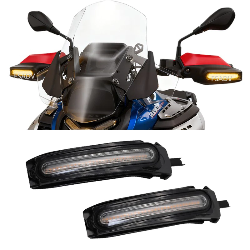 R1300GS ADV Handguards Turn Signal Handlebar Handguard with LED Lights ...