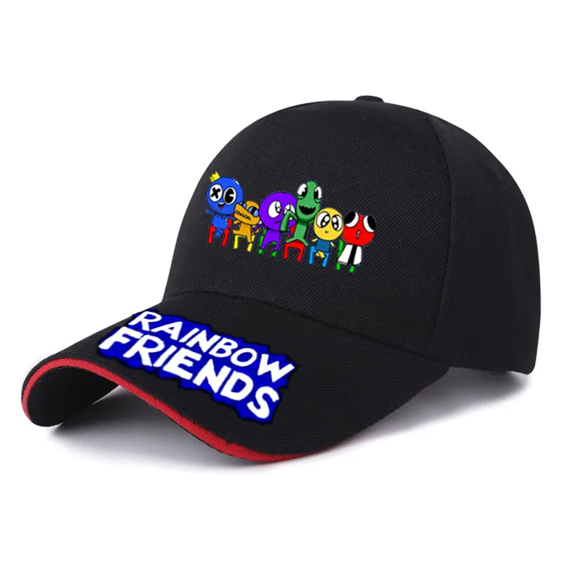 Cartoon Kawaii Rainbow Friends Cap - KawaiiMerch.com