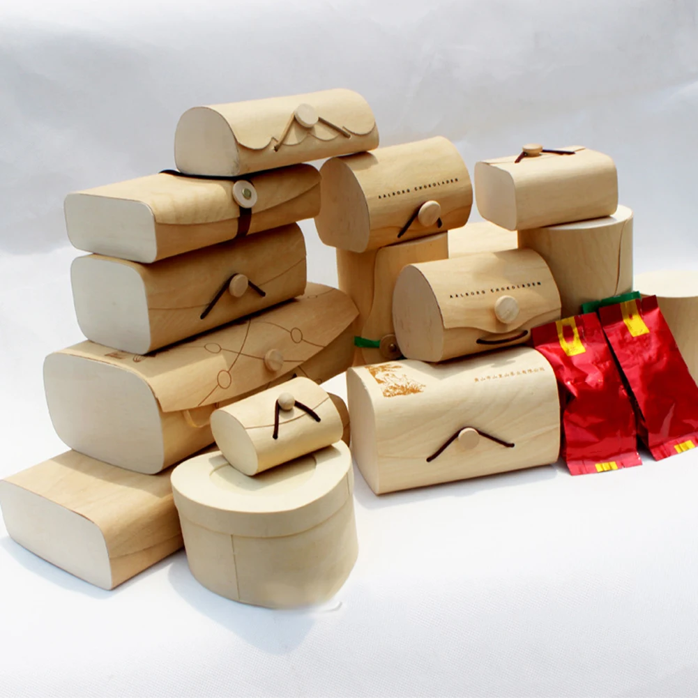 New-Wooden-Storage-Boxes-Curved-Gift-Box-Cute-Jewelry-Ring-Organizer ...