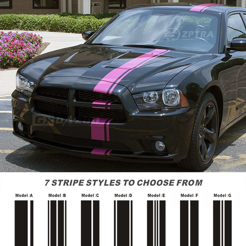Car Racing Stripes Decals