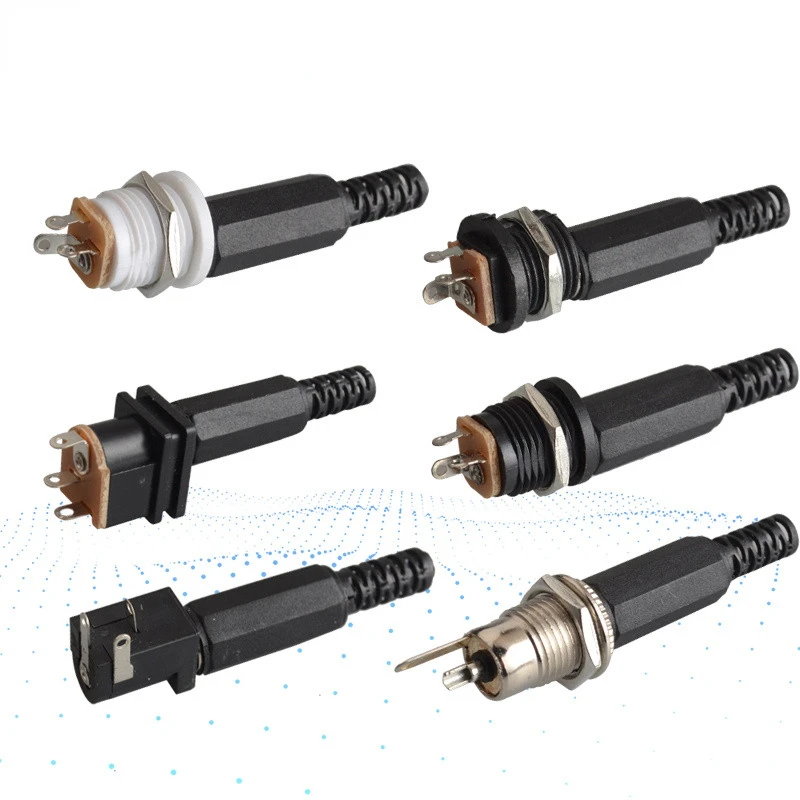 Power Plug Connector | Dc Female Connector | Power Connector Pin | Dc ...
