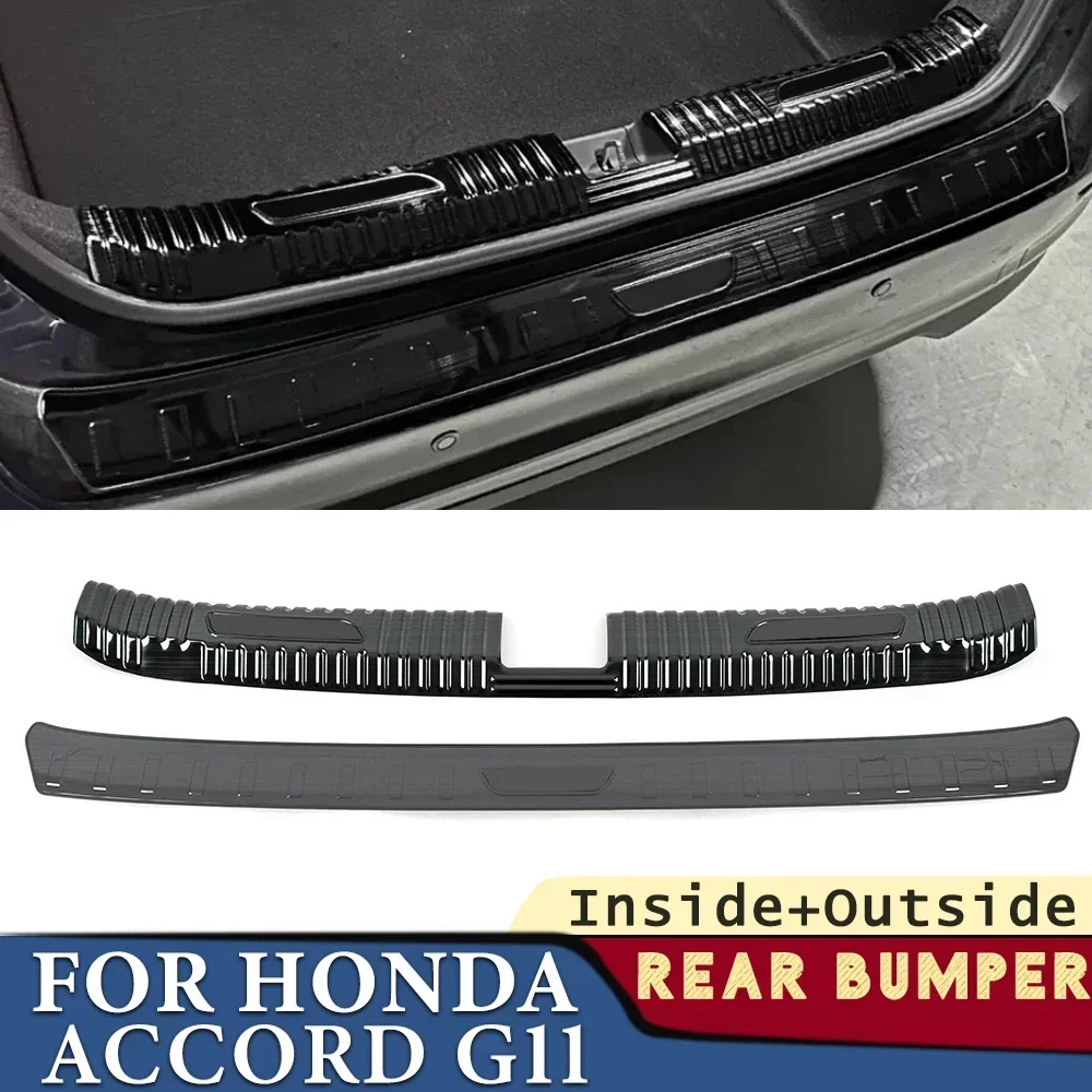 Trunk Bumper for Honda Accord Gen11 2023 2024 Car Accessories Stainless ...