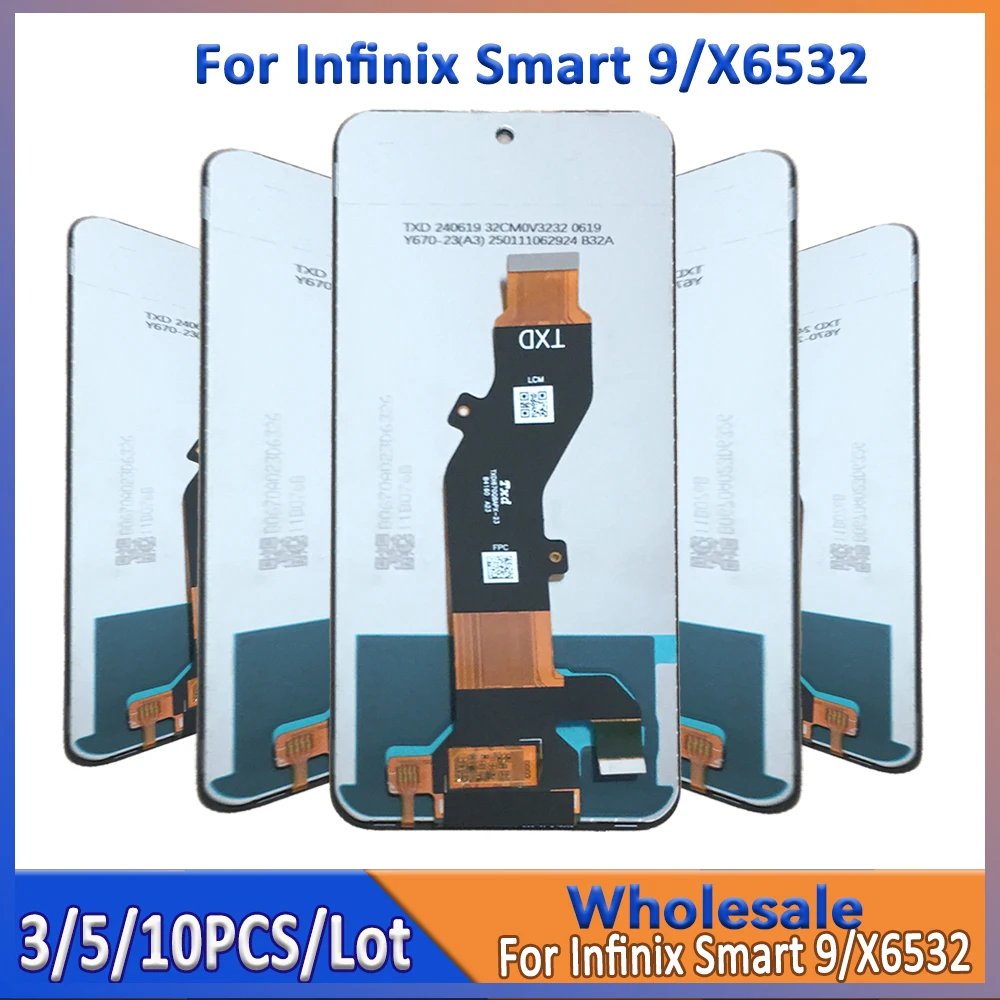 For Infinix Smart 9/X6532 LCD Screen Assembly Wholesale 3/5/10 Pieces ...
