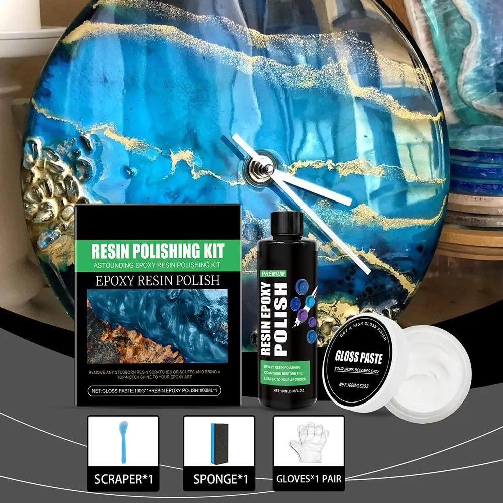 1 SET Car Renovation Polishing Kit Epoxy Resin Sanding Home Artwork ...
