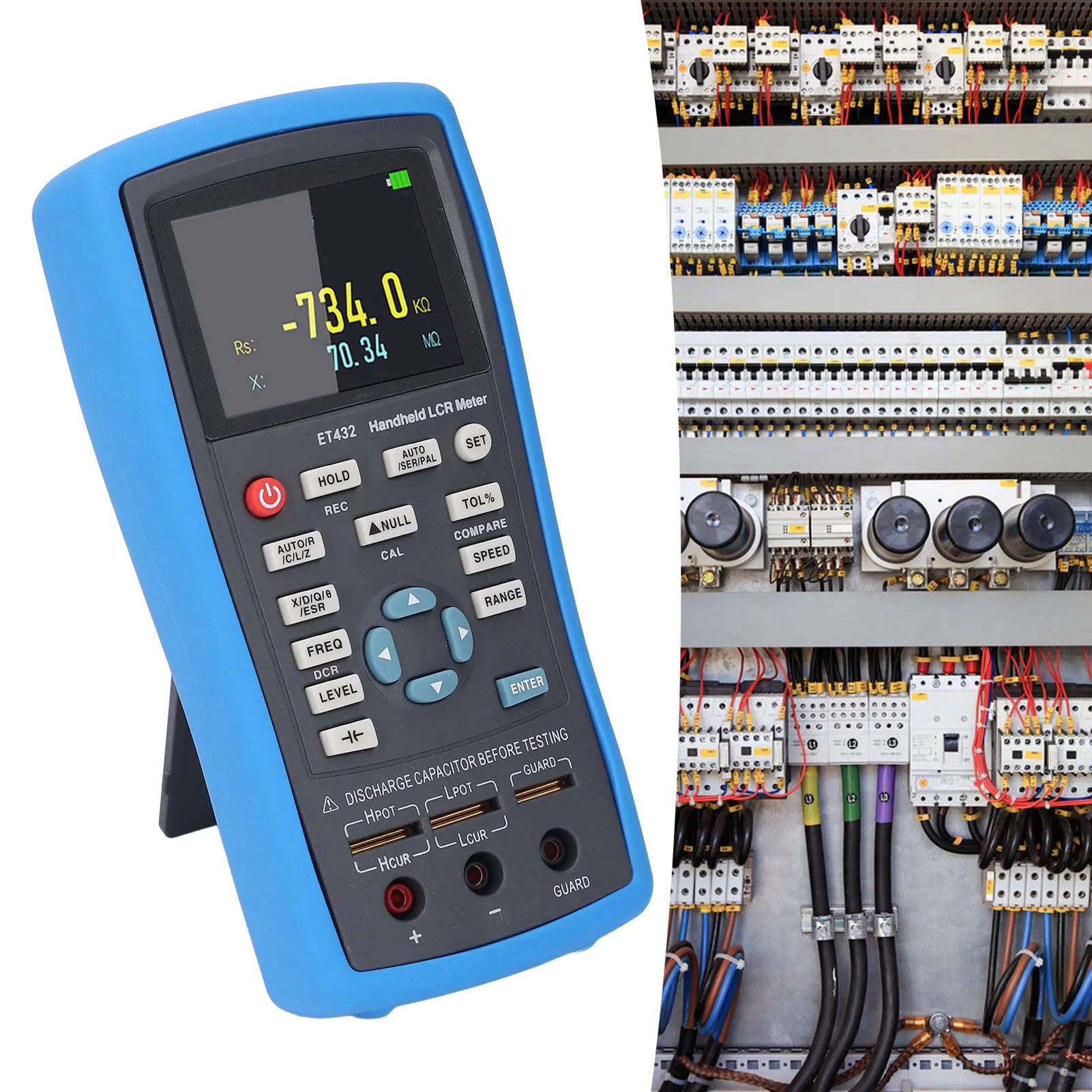Digital Meter Handheld Meter Handheld Meter ET432 100KHZ 2.8 Inch ...
