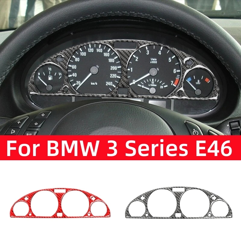 For BMW 3 Series E46 M3 1999-2004 Accessories Carbon Fiber Interior Car ...