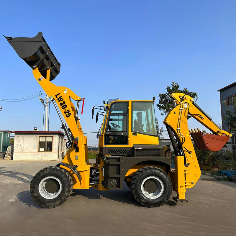 LANDWARD-Wheel-Mini-Loader-Earth-Moving-Machinery-LW30-25-Backhoe ...