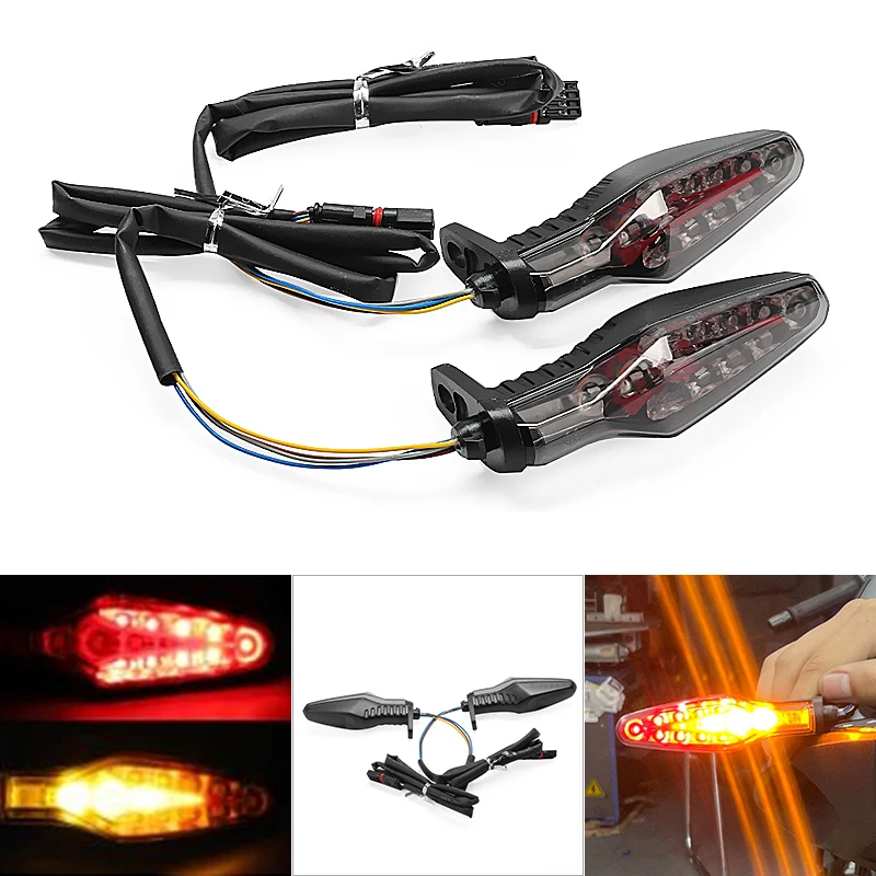 3 Modes Motorcycle LED Turn Signal For BMW S1000RR M1000RR S1000R ...