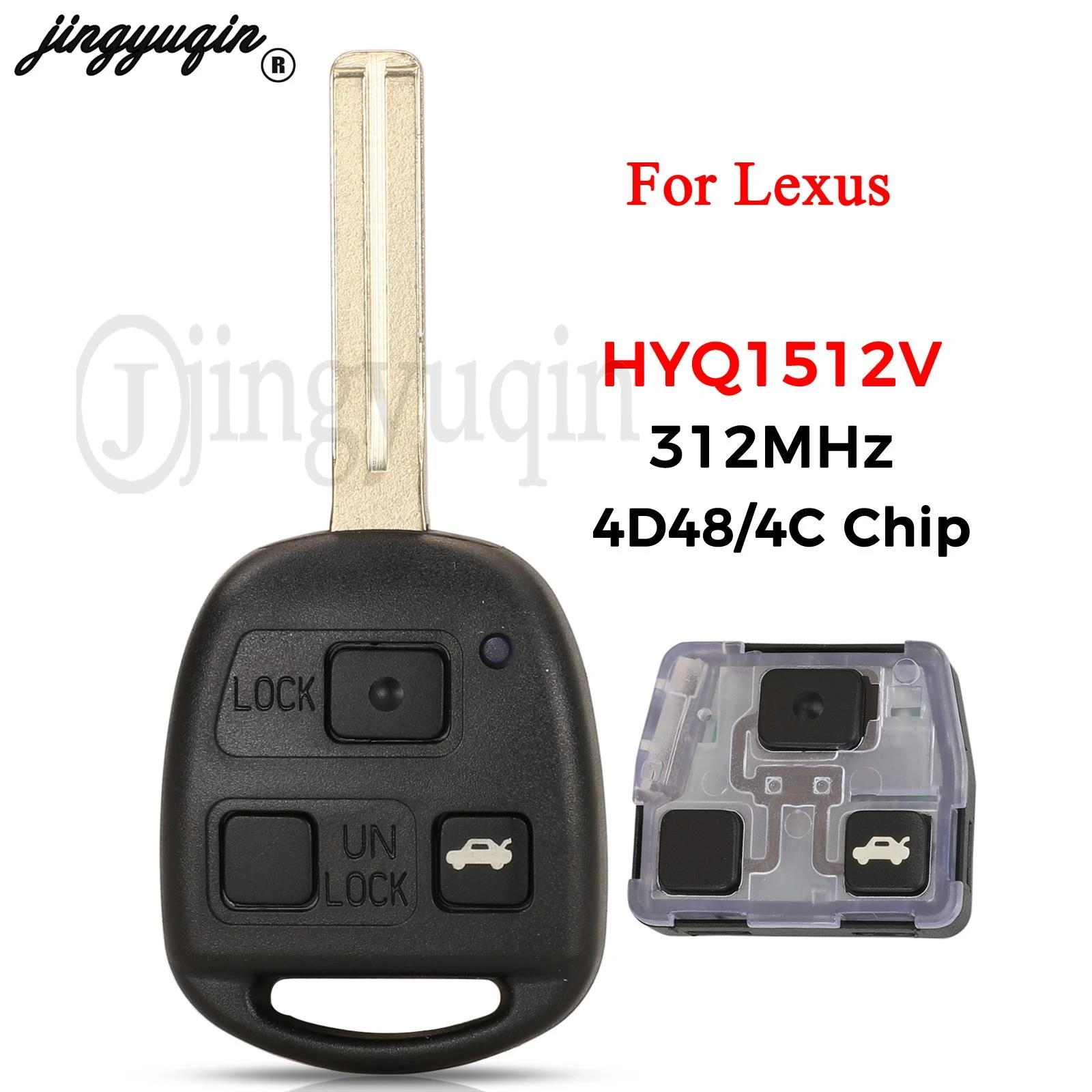 jingyuqin-HYQ1512V-For-Lexus-SC430-LS430-ES430-2001-2007-Car-312MHz ...