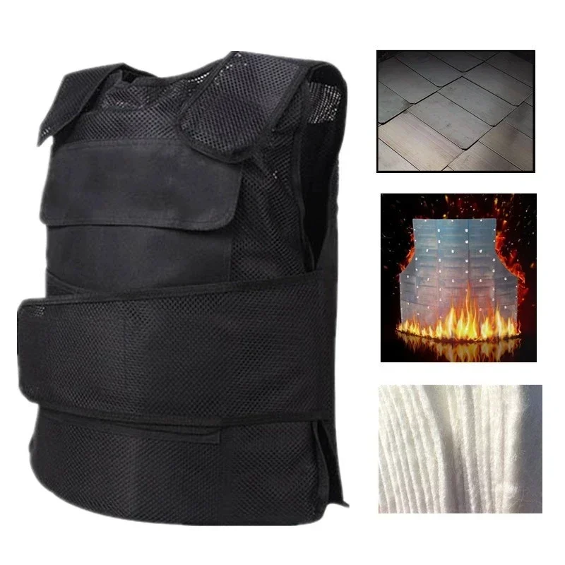 High-Manganese-Steel-Hard-Anti-stab-Vest-Outdoor-Body-Security-Helmet ...