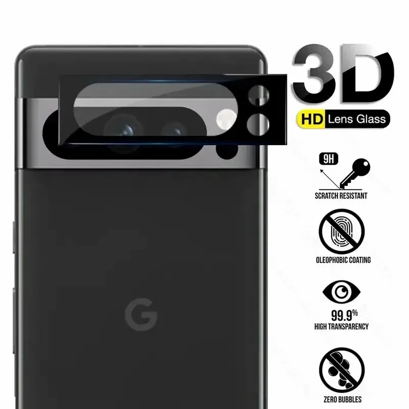 For-Google-Pixel-8-Pro-Camera-Lens-Temered-Glass-3D-HD-Galss-Lens-Film ...