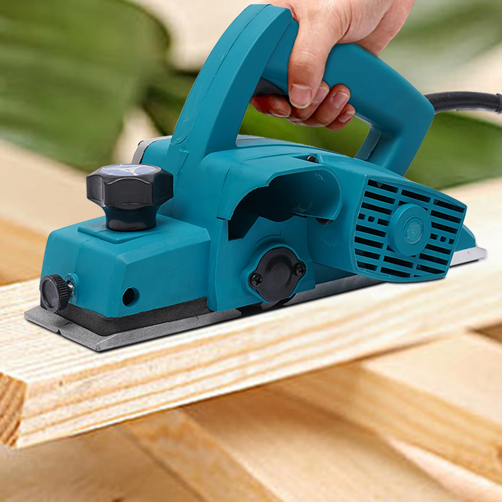 Portable-Hand-Electric-Woodworking-Planer-800W-Low-Noise-with ...