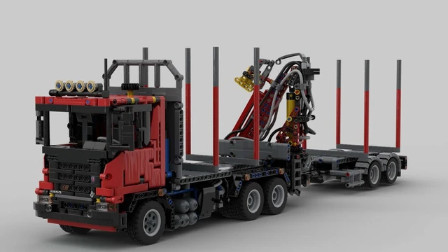 Lego Technic Logging Truck