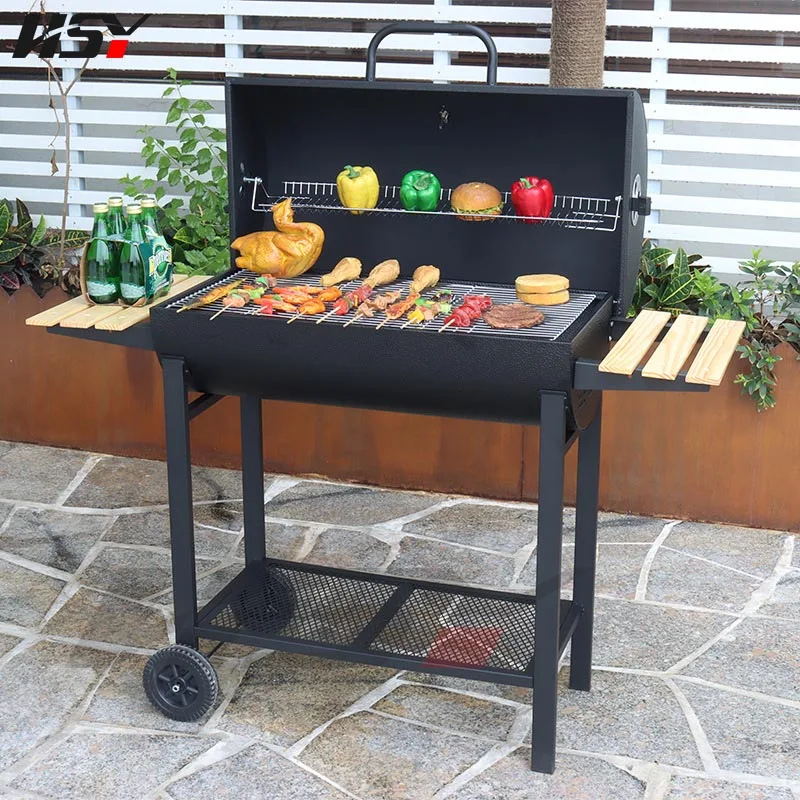 Household Charcoal Stove Outdoor American Barbecue Grill Outdoor ...