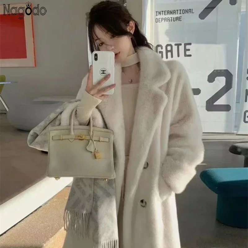 Nagodo-Faux-Rabbit-Fur-Coat-Winter-Women-Thick-Warm-Fur-Lined-Coat ...
