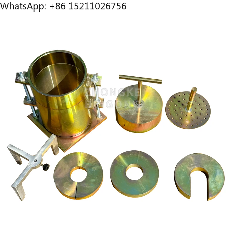 EN ASTM Standard Soil Compaction CBR Mould for California Bearing Ratio ...