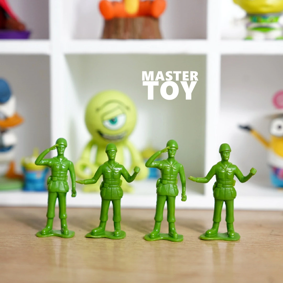 Disney Toy Story Green Soldier Mini Size Gifts Toy Model Anime Figures ...