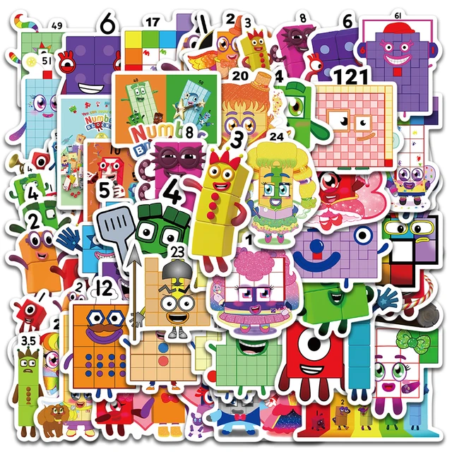 Numberblocks Face Stickers 1-100 Sale | www.oceanproperty.co.th
