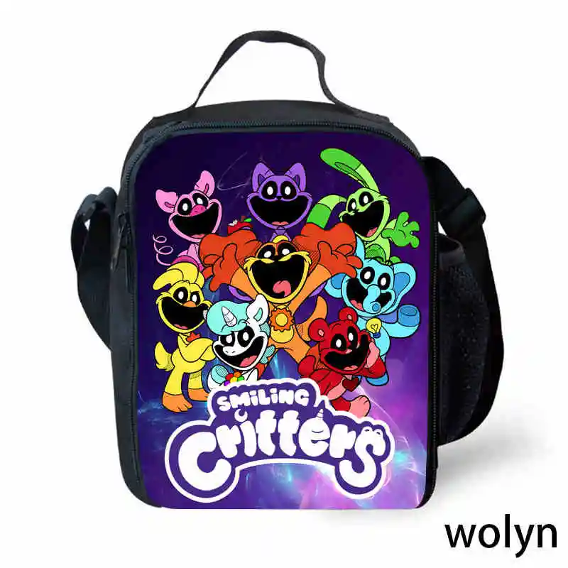 Smiling-3D-Critters-Lunch-Bags-for-Child-Cartoon-School-Bags-for-Boys ...